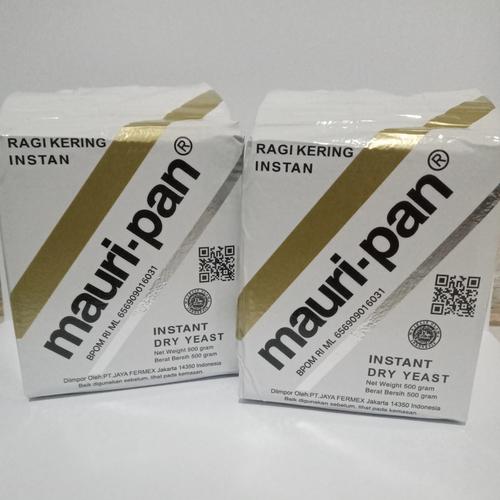 Jual RAGI MAURIPAN/RAGI PENGEMBANG/INSTANT YEAST Kering 500gr - 10 gram ...