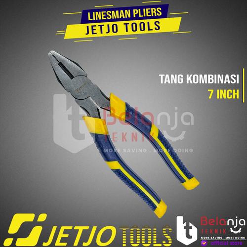 Jual JETJO TOOLS Linesman Pliers 7" Tang Kombinasi 7 Inch Tang 7 Inch ...