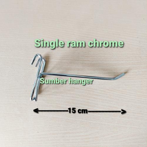 Jual hook ram 15cm / single ram chrome / cantolan aksesoris - Jakarta ...