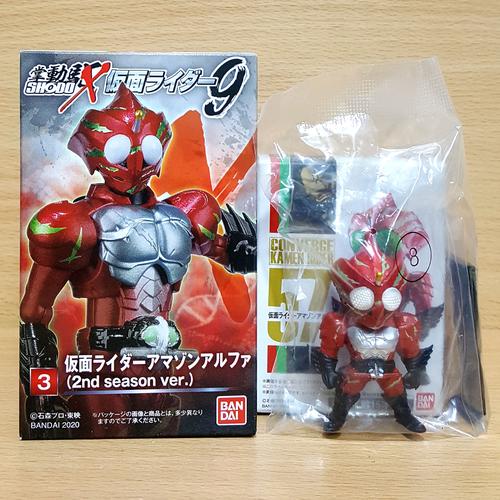Jual SHODO-X Kamen Rider 9 & CONVERGE 10 [Amazons] Amazon Alpha S2 ...