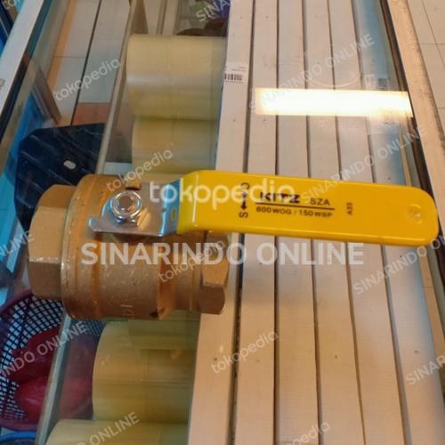 Jual BALL VALVE KITZ 2" INCH SZA 600 WOG DRAT KUNINGAN - Jakarta Barat - SINARINDO ONLINE ...