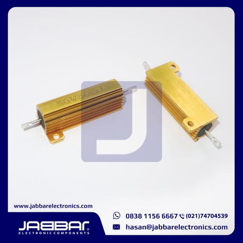 Jual 50W50RJ (50W 50 OHM 5%) RX24 RESISTOR WIREWOUND GOLD - Kota ...