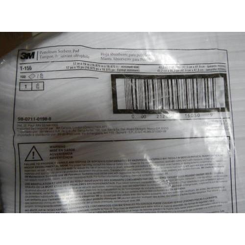 Jual oil absorbent 3M HP-156,sorbent petroleum lap kain penyerap minyak ...