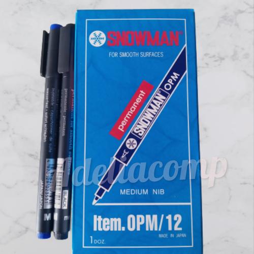 Jual Pulpen permanent OPM snowman - Jakarta Barat - Adeliacomp | Tokopedia