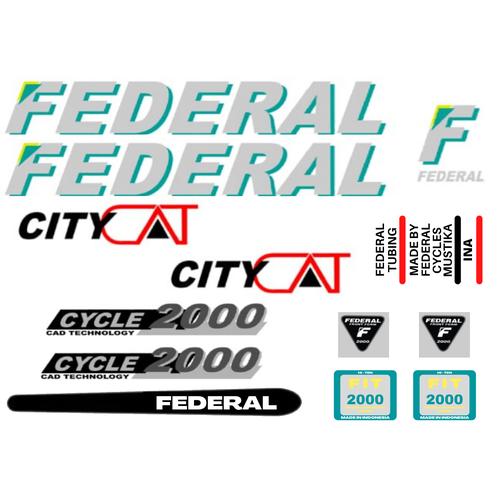 Jual Sticker Decal City Cat Federal Sepeda Klasik - Kota Bandung - Toko ...