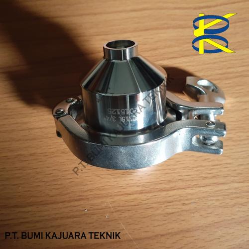 Jual Check Valve Body Clamp Ferrule Sanitary Weld End SS316 - Kab ...