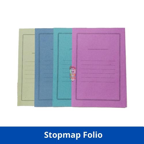 Promo Stopmap / map folio / map kertas - Biru - Kota Denpasar - Bali Stationery | Tokopedia