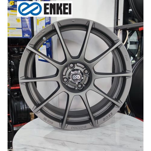 Jual Velg ENKEI Ori SC33 Ring 17 4H 100 untuk Jazz Yaris Brio City ...