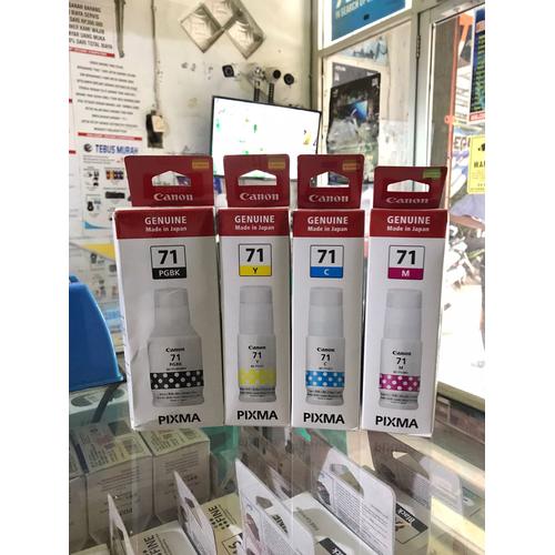 Jual Tinta Botol Printer CANON PIXMA G1-71 Original - Hitam - Kota ...
