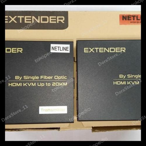 Jual SWITCH KVM HDMI Extender + USB port - FO Fiber Optic over 20 km - Jakarta Timur - DoraStore ...