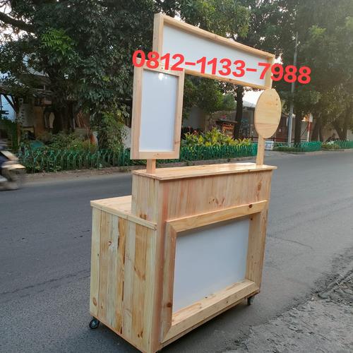 Jual gerobak jualan / booth kekinian / booth es krim - Jakarta Barat ...