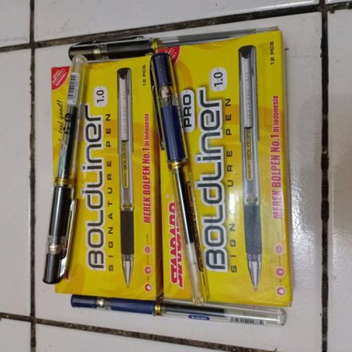 Jual pulpen boldliner pro per buah HTM& biru - Hitam - Jakarta Selatan ...
