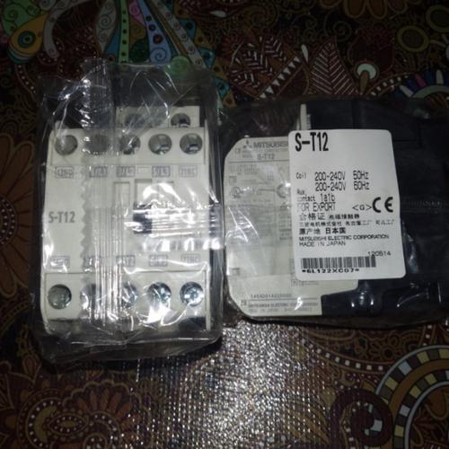 Jual Kontaktor / contactor mitsubishi st12 st 12 20a - 220v - Jakarta ...