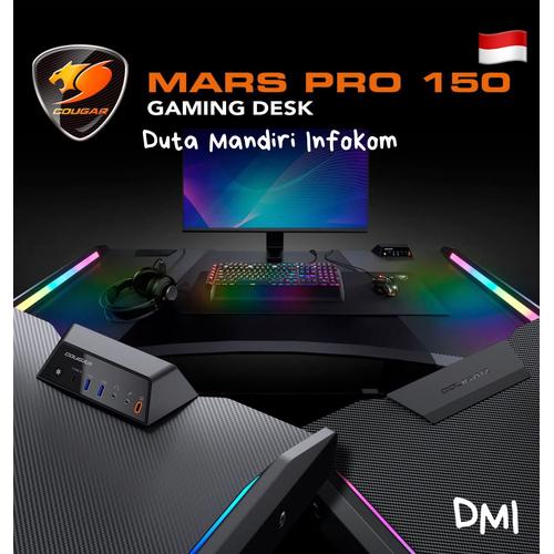 Promo Cougar MARS PRO 150 - Gaming Desk RGB with USB-C Ports Cicil 0% ...
