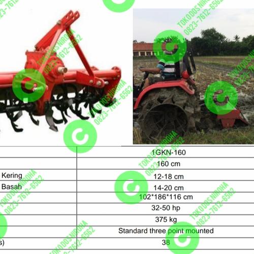 Jual Aksesoris Traktor Roda 4 Rotary Tiller Mesin 25-40 HP Standard ...