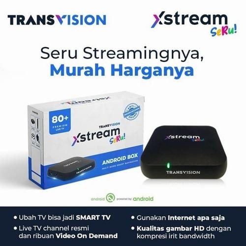 Jual Android Box Transvision Xstream Seru ROM 8GB + Xstream Diamond 12 ...