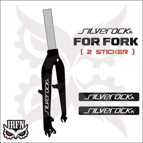 Jual Stiker Decal Fork Folding Bike Silverock - Putih - Kab. Malang ...