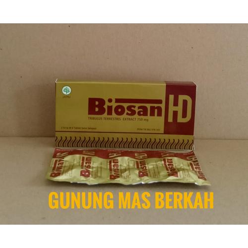Jual BIO SAN Biosan HD 750 mg - Membantu memelihara kesehatan pria ...