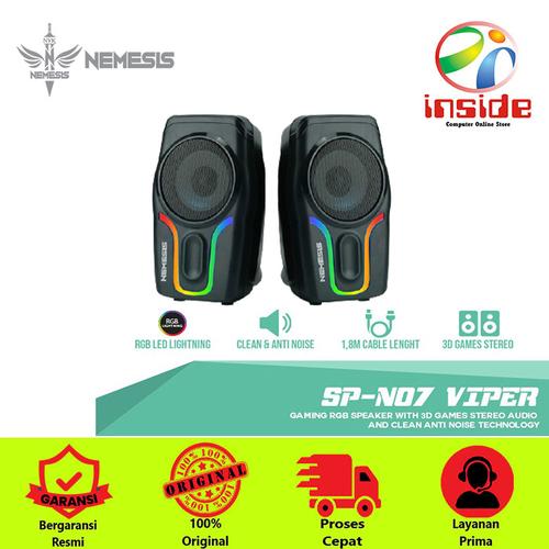 Jual Speaker Gaming NYK Nemesis SP-N07 RGB 2.0 - Kota Depok - Inside ...