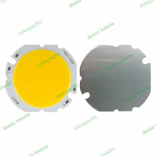 Jual Mata Lampu Bulat LED Chip Super Cob 50w High power Sorot 75-85v ...