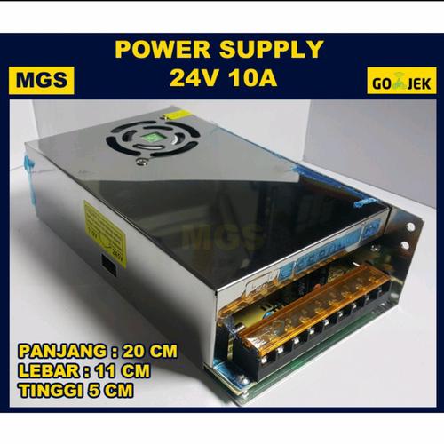 Jual Switching Power Supply PSU 24V 10A High Quality, 24 Volt 10 Ampere ...