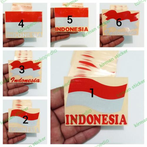 Jual stiker cutting BENDERA INDONESIA MERAH PUTIH - 5 - Kota Bekasi ...