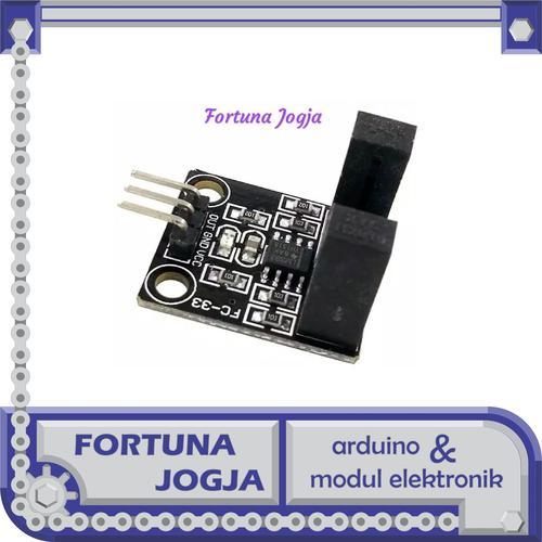 Jual Modul LM393 Sensor Pengukur Kecepatan Photoelectric Infrared DC 5V ...