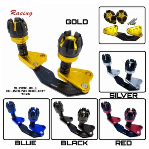 Jual JALU SLIDER KNALPOT NMAX-AEROX-FRAME SLIDER KNALPOT CNC NMAX AEROX ...