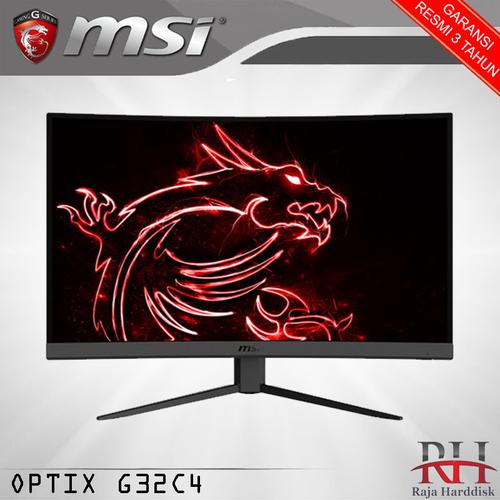 Promo Monitor MSI LED Gaming Optix G32C4 - Curved Screen Full HD 32 ...