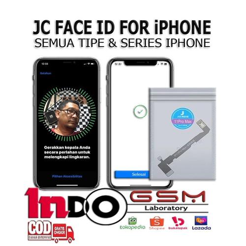 Jual JC Face id Projector JC Face id Flexibel iPhone X iPhone 12 Pro ...