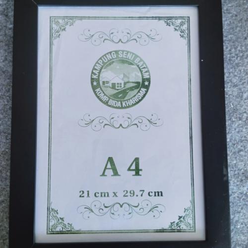 Jual bingkai photo/sertifikat/piagam.ukuran A4 - Kota Batam - Cahaya ...