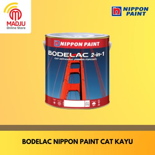 Promo BODELAC Nippon Paint Cat Kayu - HITAM 1KG, GLOSS - Kota Bekasi ...