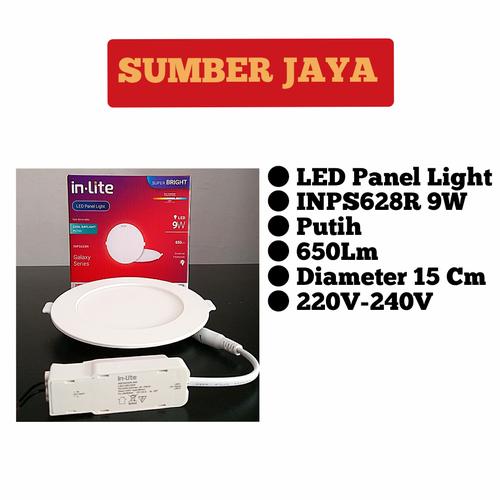 Jual Lampu LED Panel Light In-lite INPS628R 9 watt - Kota Bekasi ...