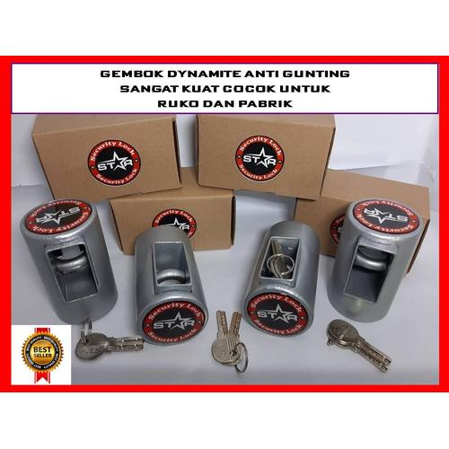 Jual Gembok Rolling Door Tabung Anti Potong Cocok Untuk Ruko Garasi ...