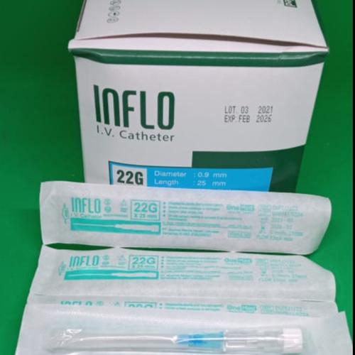 Jual iv catheter Inflo 22G Onemed - Kab. Brebes - Semesta Alkes Brebes ...