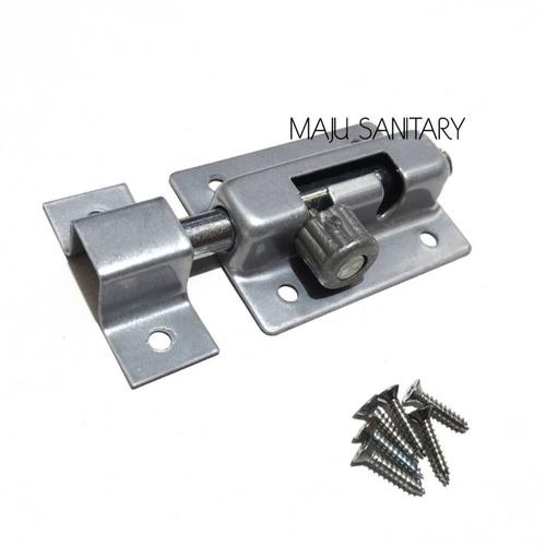 Jual GRENDEL SLOT PINTU 2 INCH GRENDEL BESI TEBAL GRENDEL TOWER BOLT 2 ...