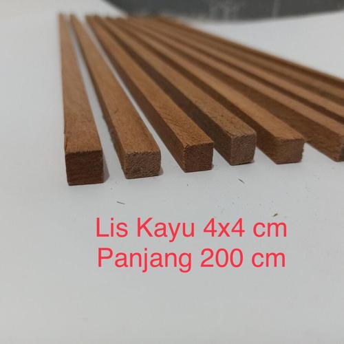 Jual Lis kayu 4x4 cm panjang 200cm - Kota Tangerang Selatan ...