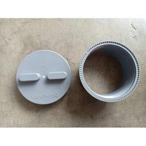 Jual CO clean out PVC cap dop tutup drat CM 5" 6" 5 6 inch in septic ...