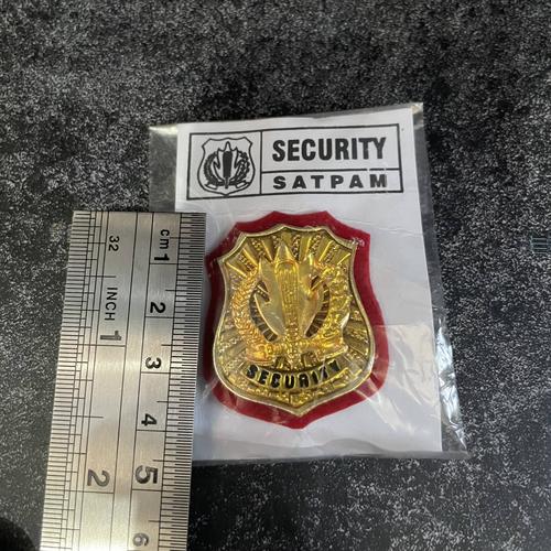 Jual Kewenangan Satpam Kewenangan Security Pin Satpam - Merah - Jakarta ...