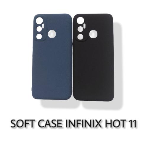 Jual SoftCase INFINIX HOT 11 Sandstone UltraThin Matte Casing Handphone - Hitam - Jakarta Barat ...