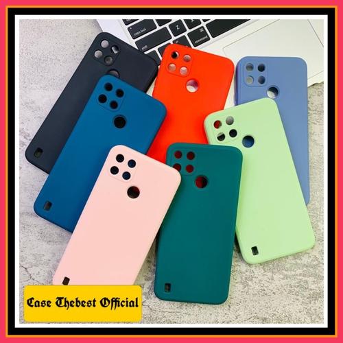 Jual REALME C25Y / C25S LIQUID SILICONE CASING RUBBER SOFT COVER CASE ...