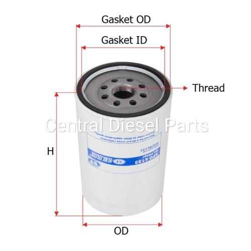 Jual Oil Filter Oli J.C.Bamford 320/04133 320/04134 SFO4133 SFO 4133 ...