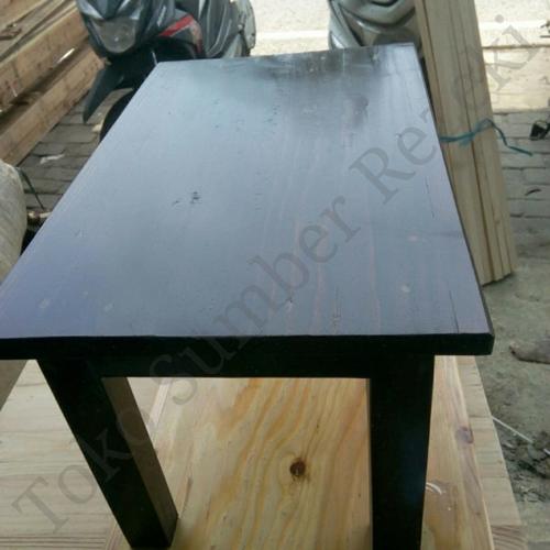 Jual Meja Hitam Lesehan Laptop Belajar Vernis Belanda Kokoh Table Black ...