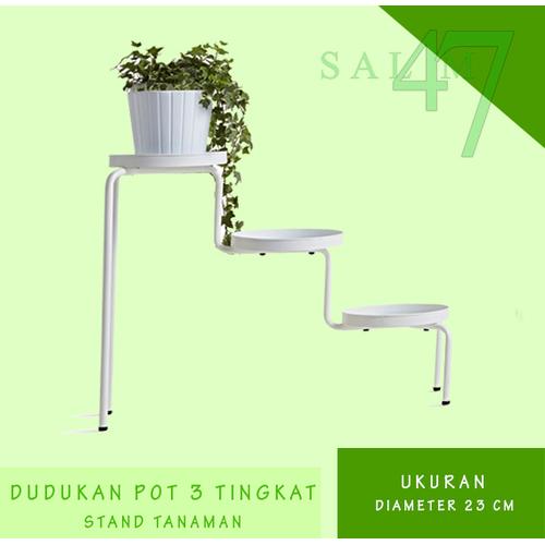 Jual tempat pot DUDUKAN POT tempat tanaman bertingkat POT BUNGA rak ...