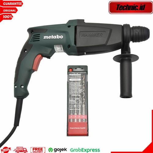 Jual Set Mesin Bor Metabo Bor Listrik Beton 24 Mm Lengkap Dengan Koper ...