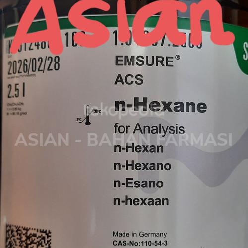 Jual N Hexane - Heksana Merck - 500 ml - Kota Semarang - ASIAN - BAHAN ...