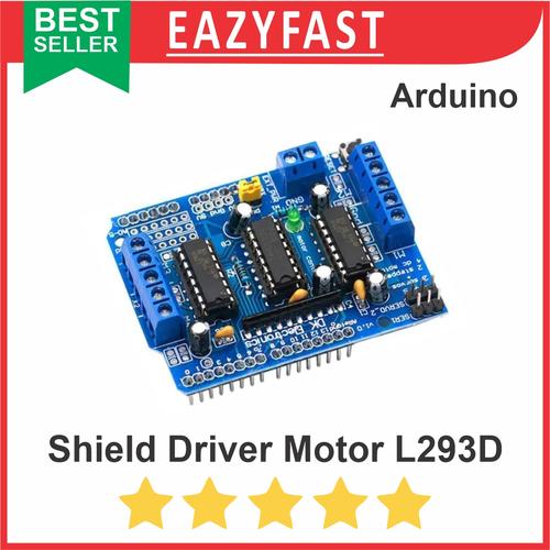 Jual Driver Modul Shield L293D Motor DC 4 Channel Arduino - Kab ...