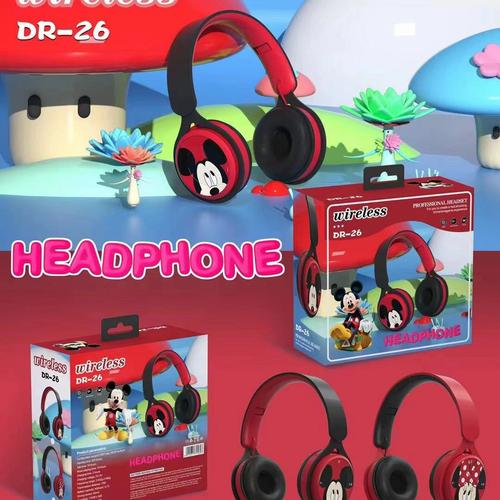 Jual Headphone Headset Wireless Bluetooth Karakter Animasi Lucu Model ...
