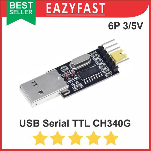 Jual CH340 CH 340 USB To RS232 TTL Serial Converter Adapter Module ...