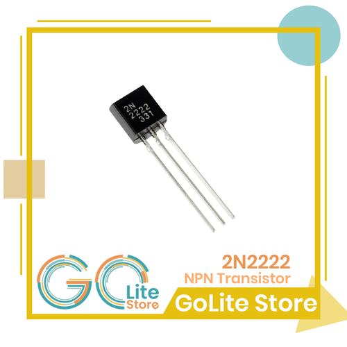 Jual Transistor 2N2222 NPN Bipolar Junction Transistor Switching - Kota Bandung - GoLite Store ...